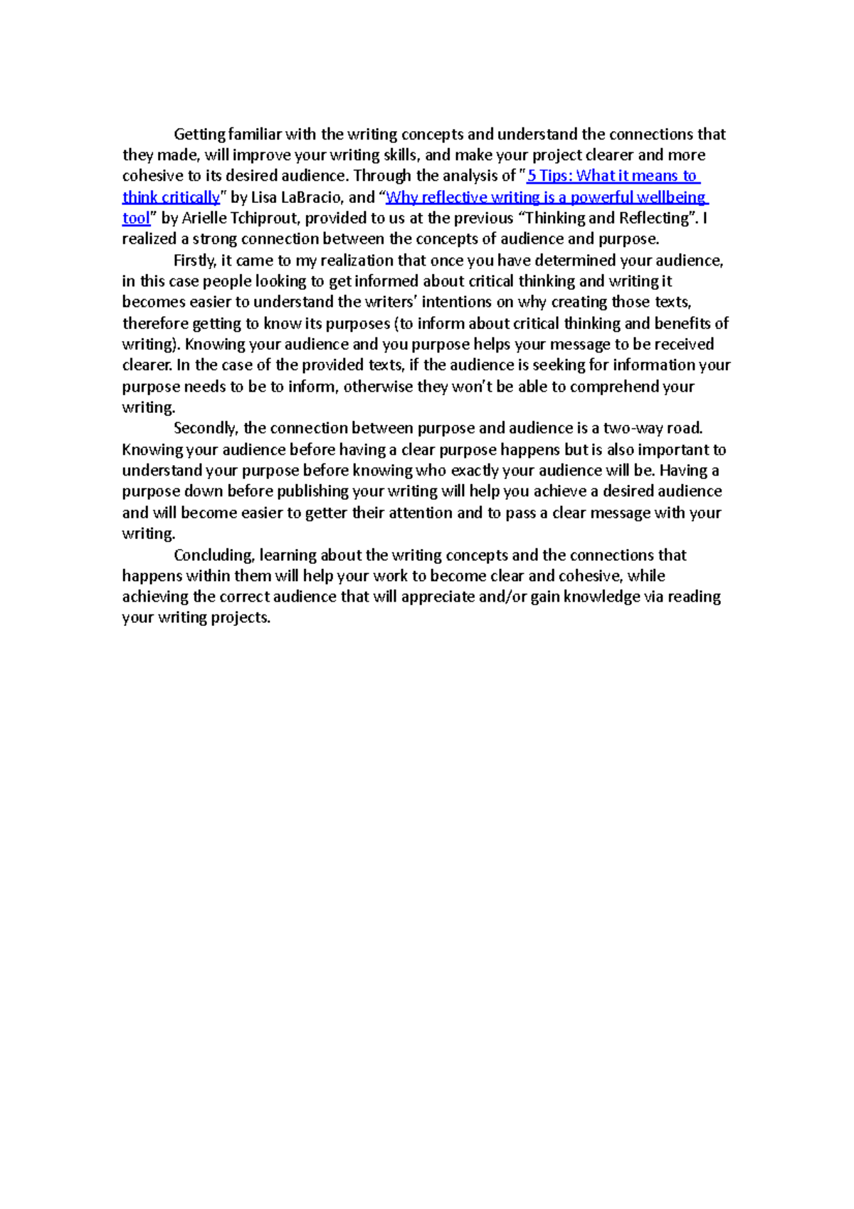 Composition I - P1 - Assignment 3 for comp - Getting familiar with the ...