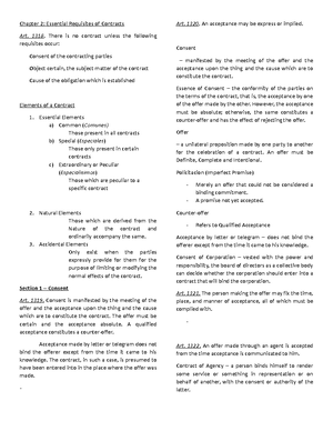 Scribd - Lectures for Oblicon - REVIEWER TITLE I – OBLIGATIONS CHAPTER ...