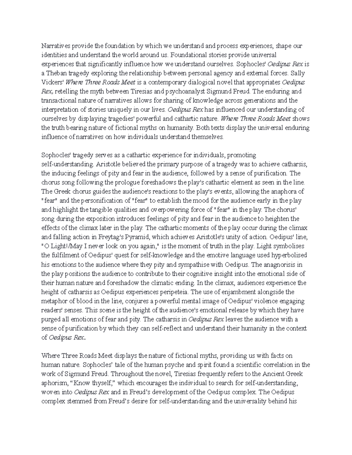 ENG ADV Multimodal Presentation - Narratives provide the foundation by ...