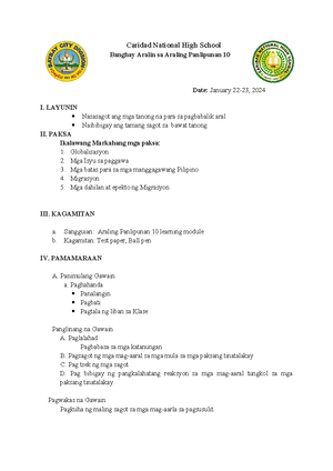 Doc2 - docs - BSED-Social Studies - Studocu