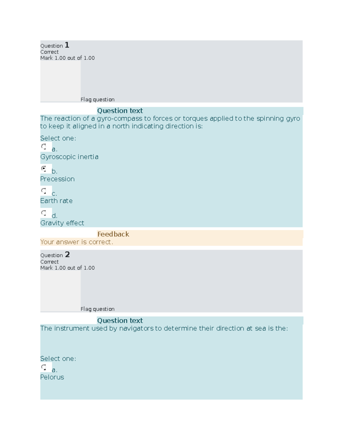 Navition101 NAV6122 Terrestrial and Coastal Navigation 1 prelim exam ...