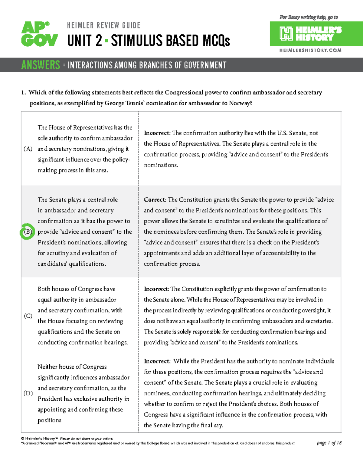 AP GOV HRG Unit 2 MCQ Answers - UNIT 2 STIMULUS BASED MCQs ANSWERS ...