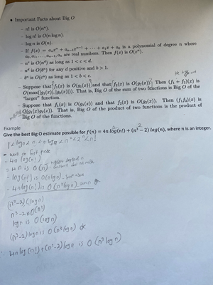 Big O Discrete Math - MATH 2300 - Georgia Gwinnett - Studocu