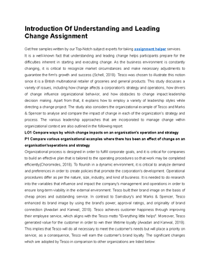 Learning Aim E Unit 1 P7 - done - Unit 1: Exploring Business Learning ...