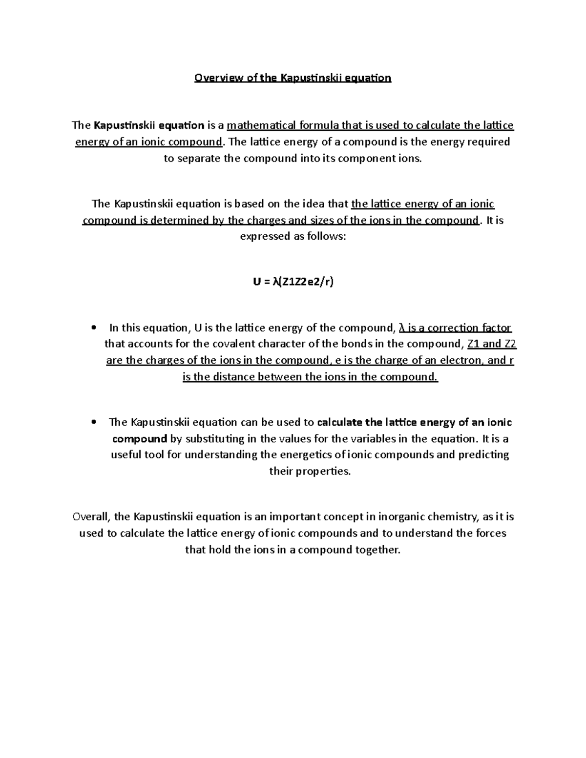 Document 88 (54) - Overview of the Kapustinskii equation for inorganic ...