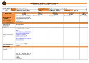 Guide-PFT - Guide - Course Code: PATHFit 212 Course Title: Menu of ...