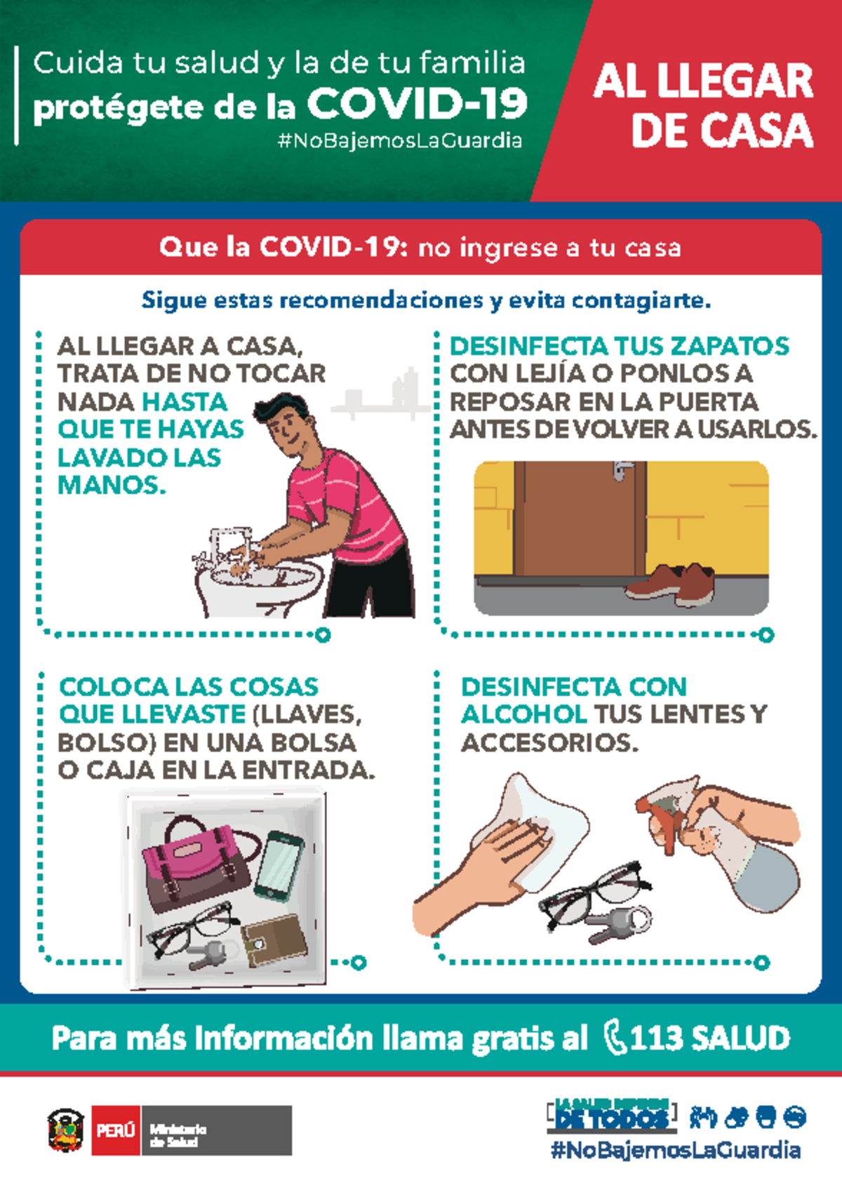 Como llegar a casa - AL LLEGAR A CASA, TRATA DE NO TOCAR NADA HASTA QUE ...