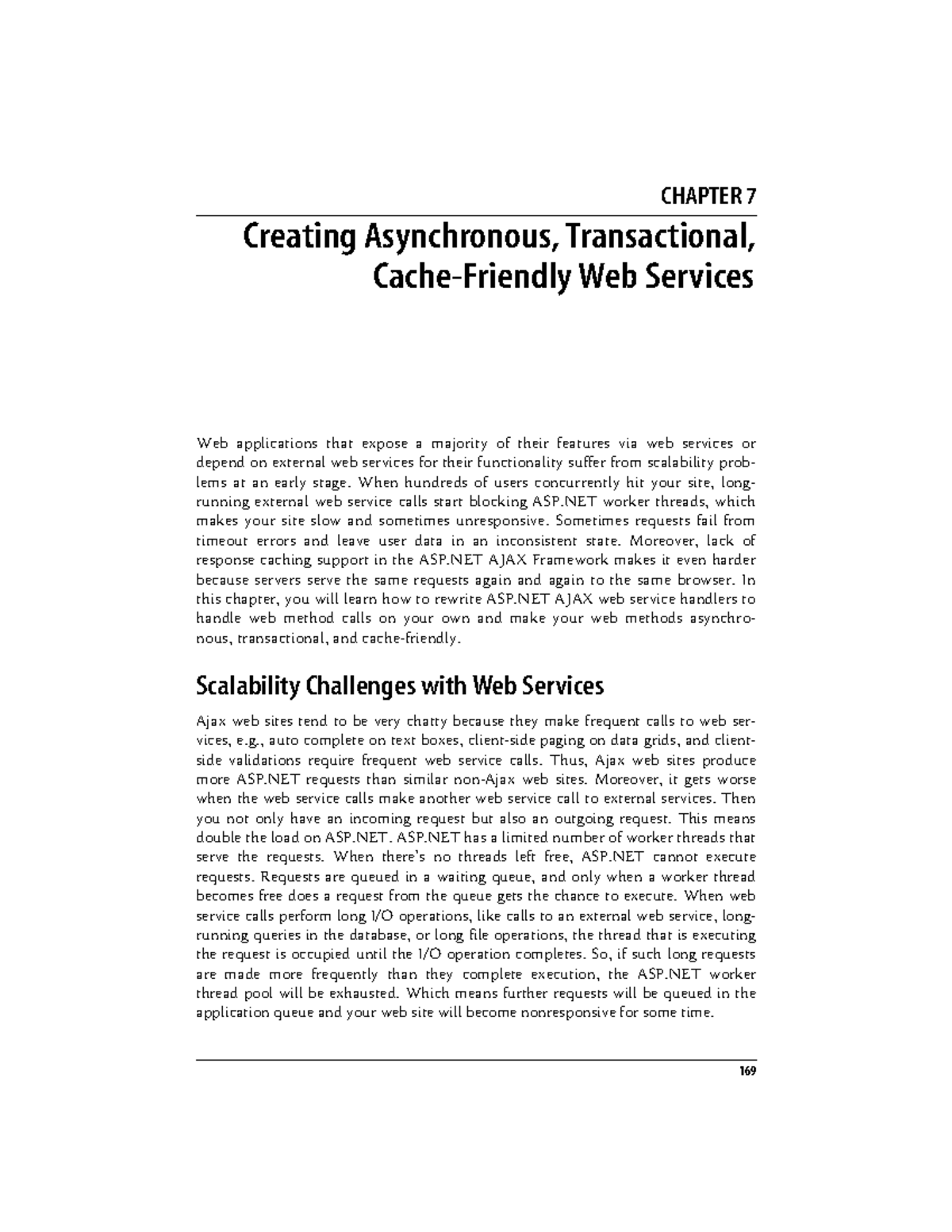 Chapter 07 - Creating Asynchronous, Transactional, Cache-Friendly Web ...