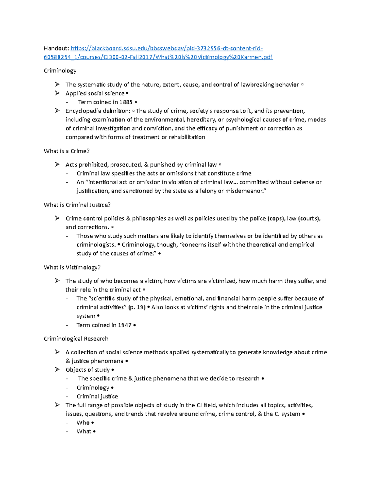 Test 3 Study guide - Handout: - Studocu