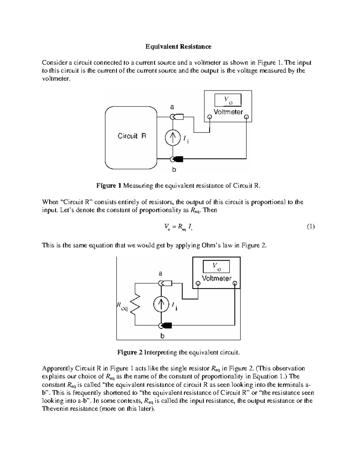 Sample/practice exam 2 March, questions - Equivalent Resistance ...