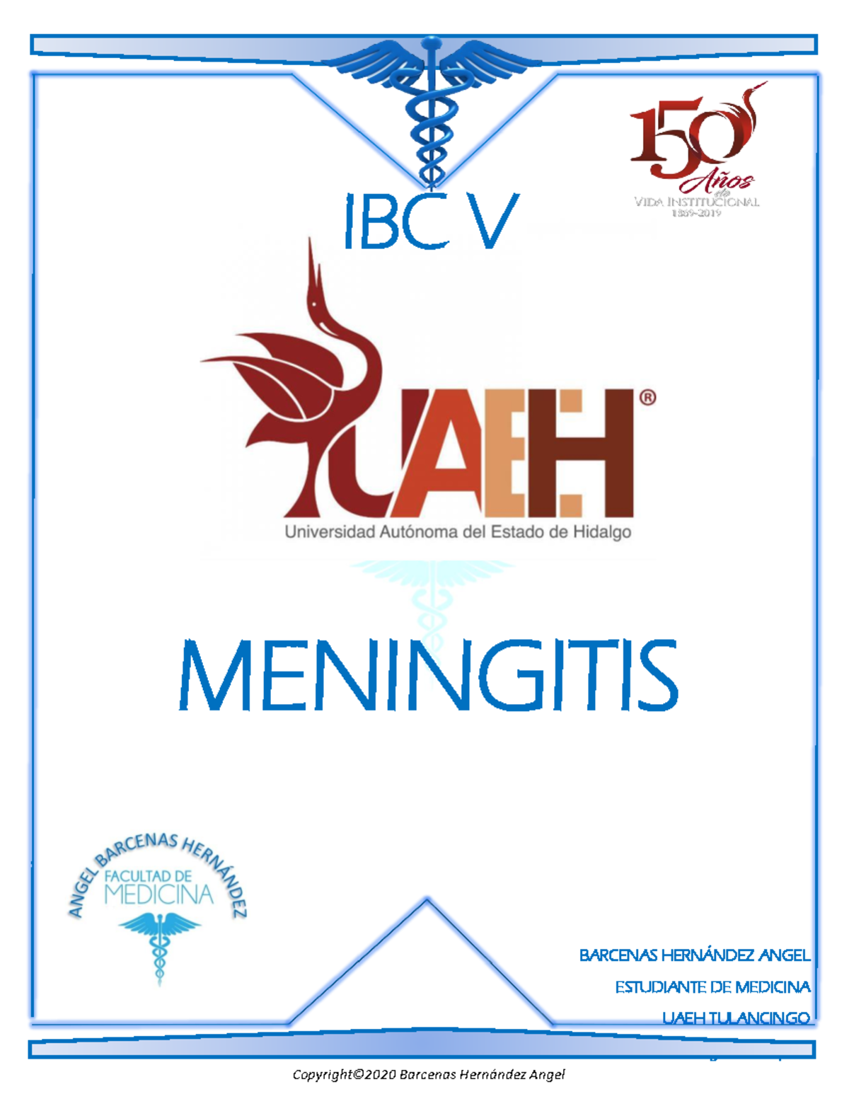 Meningitis - Warning: TT: undefined function: 32 Página 1 | 12 MENINGITIS IBC V BARCENAS ...