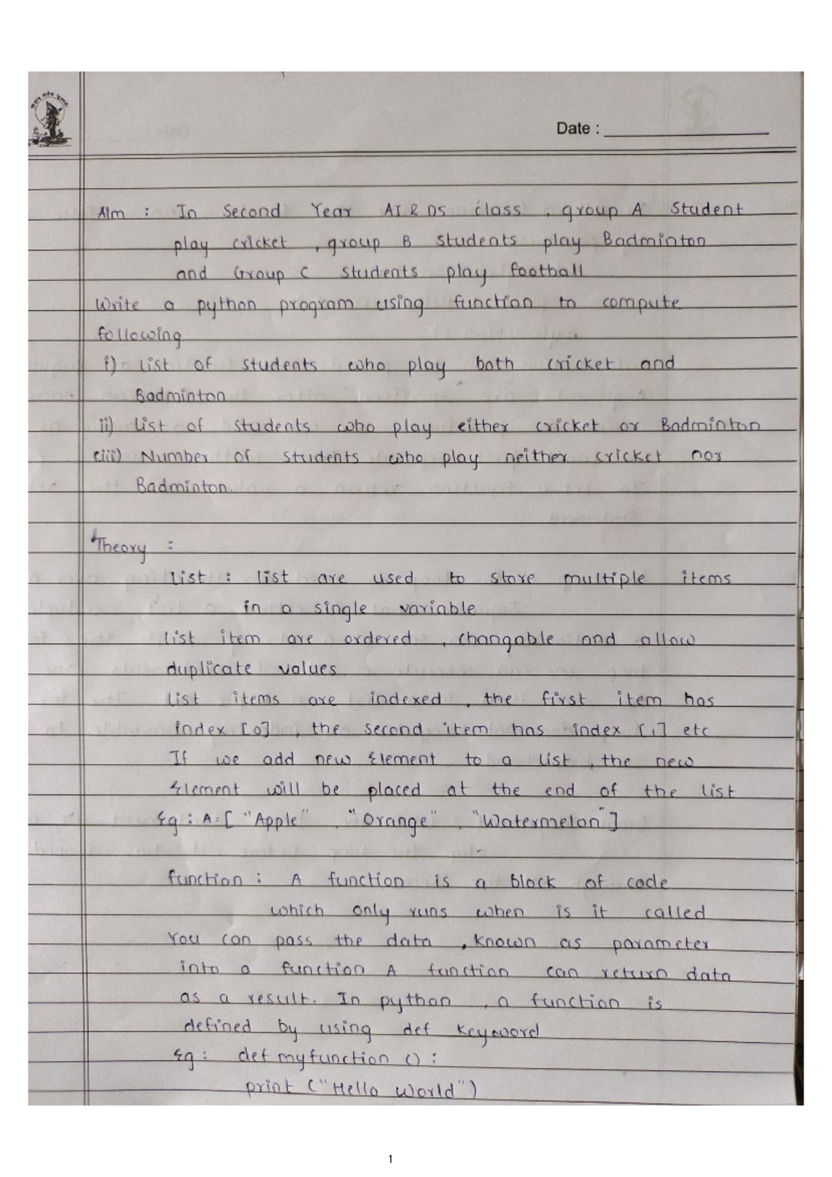 FDS - B.Tech - Studocu