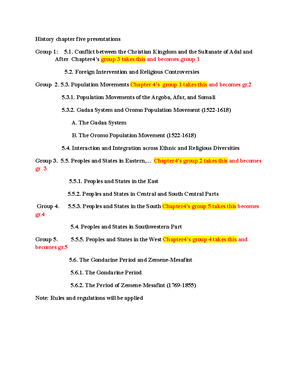 Remedial Module for History - PRE- UNIVERSITY PROGRAMME FOR THE 2014 E ...