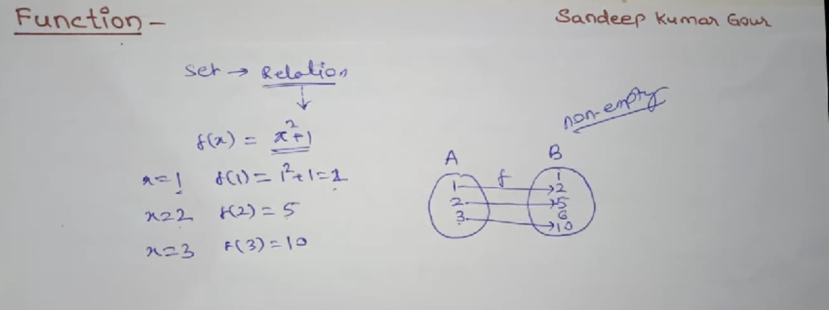 Function - Discrete Structures & Theory Of Logic - Studocu