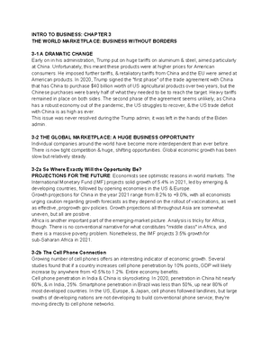 Intro TO Business Chapter 6 - INTRO TO BUSINESS: CHAPTER 6 BUSINESS ...