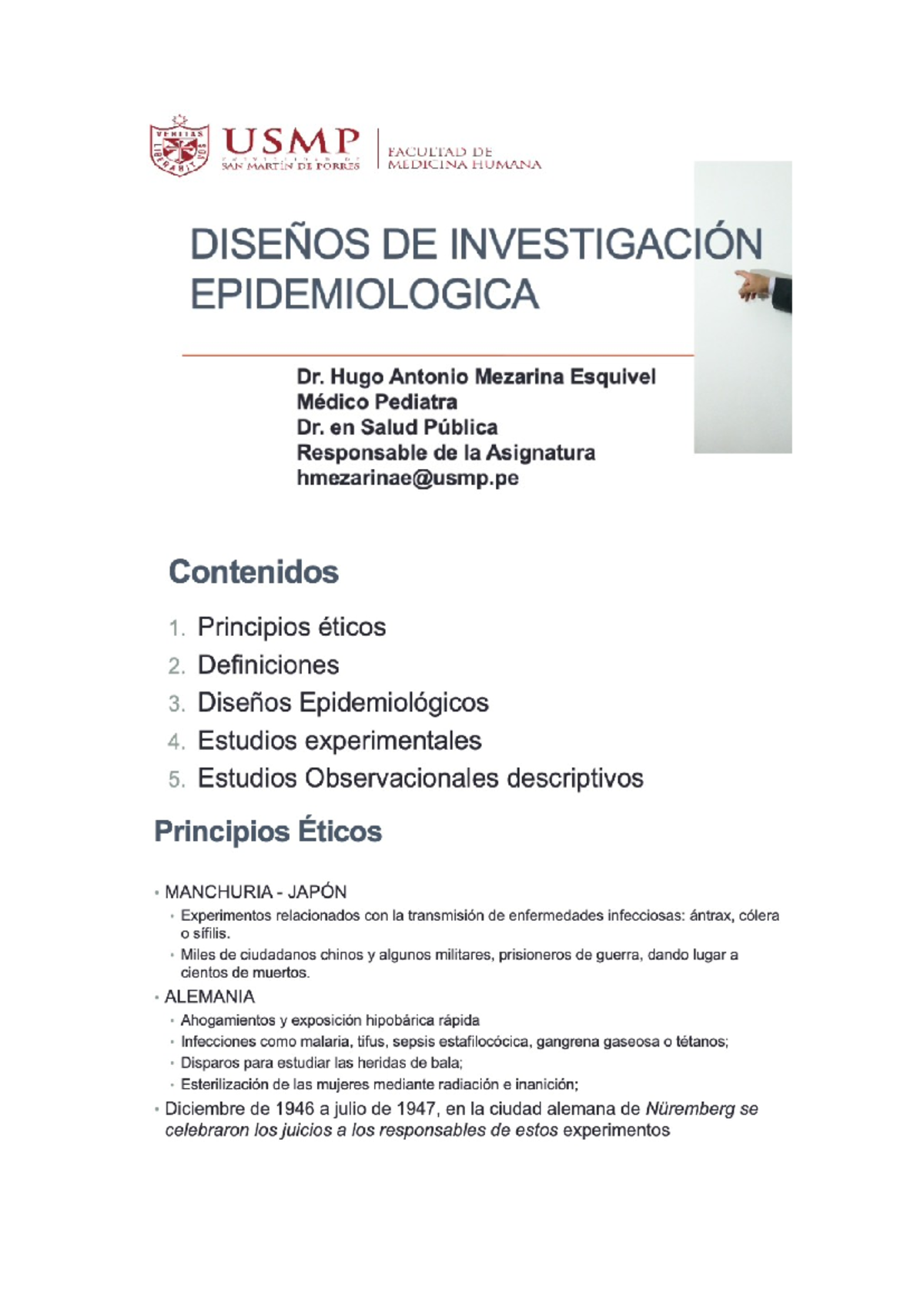 Clase 07 Epidem - EPIDEMIOLOGÍA - Studocu