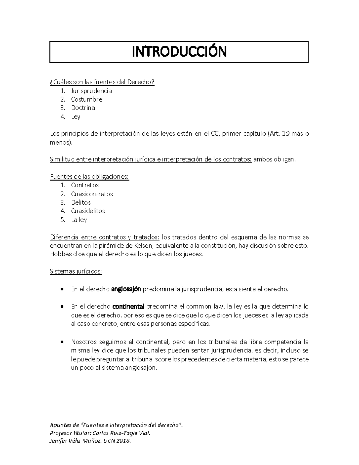 Apuntes DE Clases Fuentes ( Jenifer Veliz) - INTRODUCCIÓN ¿Cuáles son ...