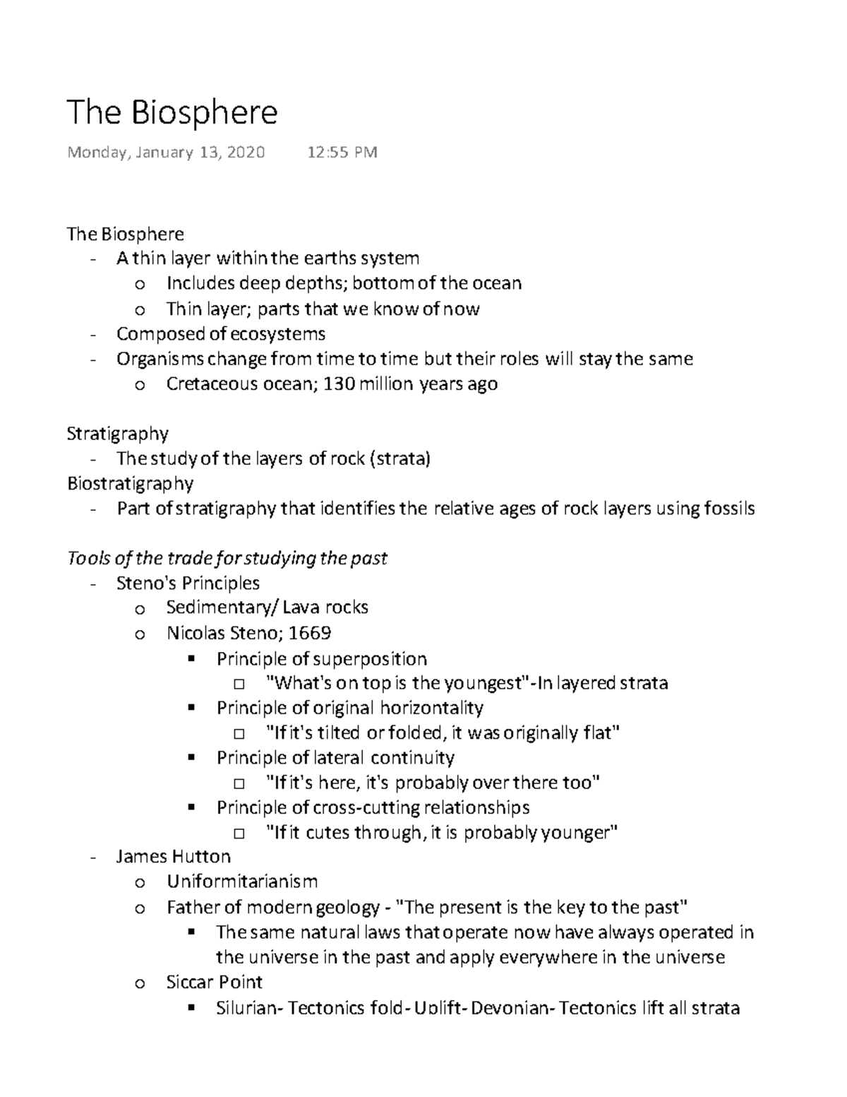 The Biosphere - The Biosphere A thin layer within the earths system ...