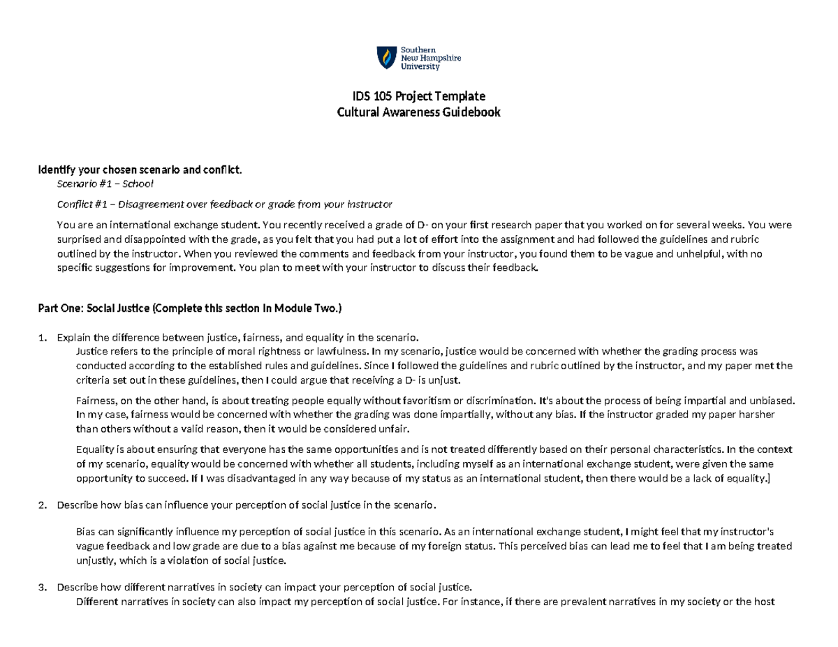 IDS 105 Proj. Temp. Module 3 - IDS 105 Project Template Cultural ...