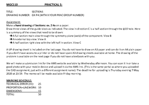 MGC110 CAD assignment 2022 - MGC110 CAD assignment 2022 Judicator AMS ...