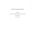 D221 - WGU - Practice Improvement Plan Proposal - Studocu