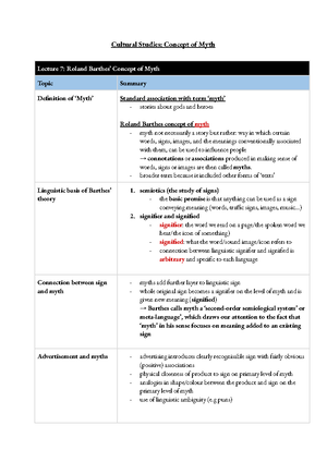 Cultural Studies Class - Cultural Studies: Class Lecture #10: Class ...