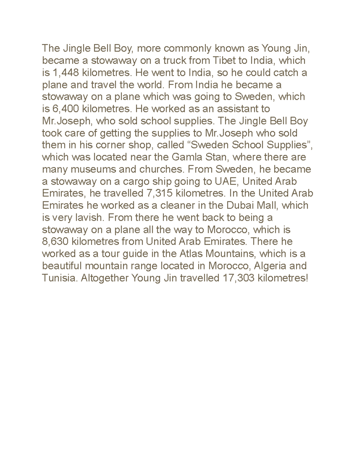 Untitled document - good script - The Jingle Bell Boy, more commonly ...