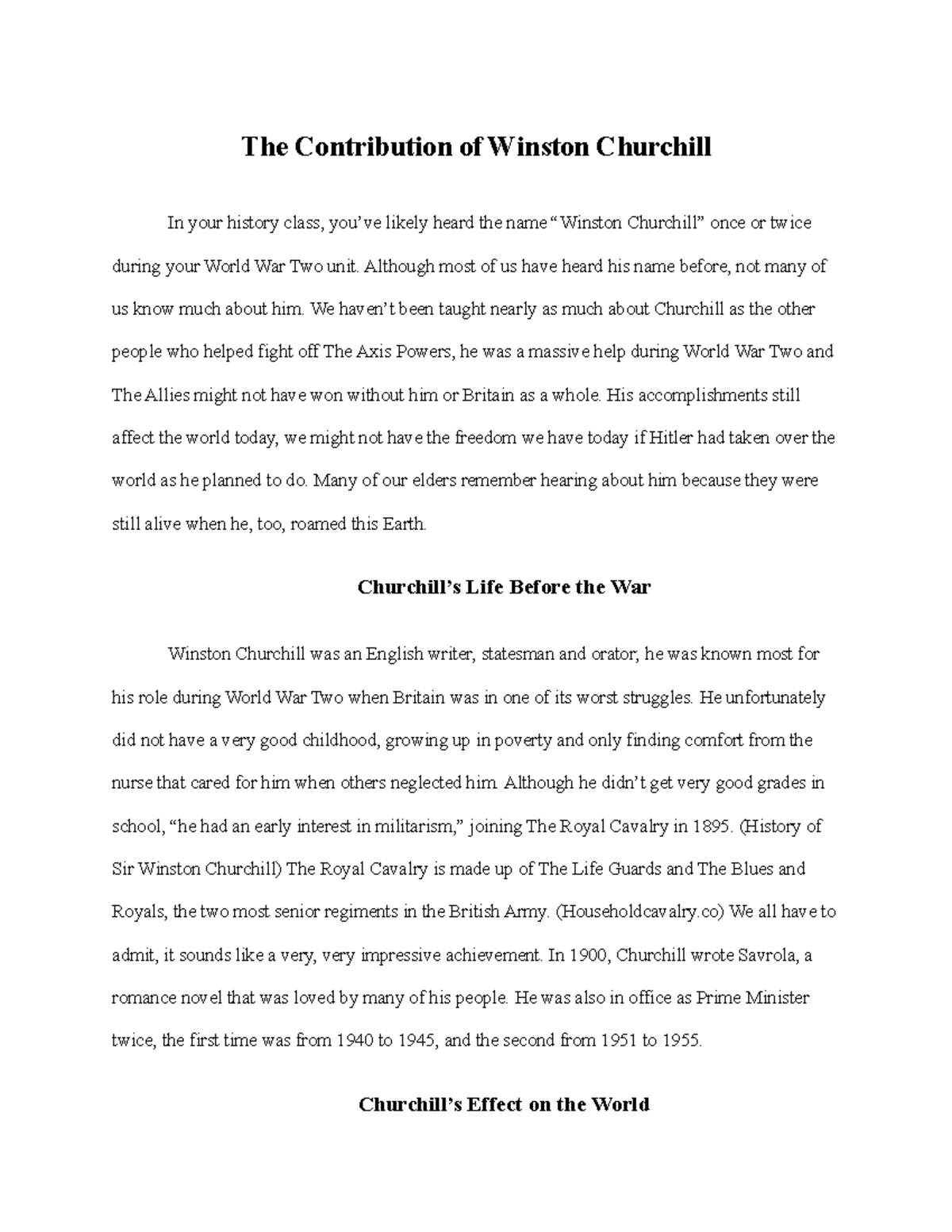 Research Writing Process - Edit and Publish - The Contribution of ...