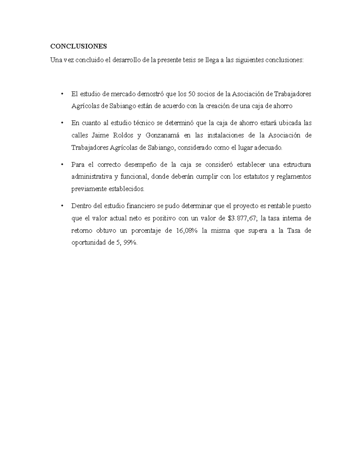 Conclusiones Y Recomendaciones - CONCLUSIONES Una vez concluido el ...