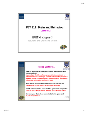 111 - UWC - Psychology - Studocu