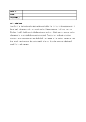 Summative cover sheet 2017 18 - Department of Law Summative Coursework ...