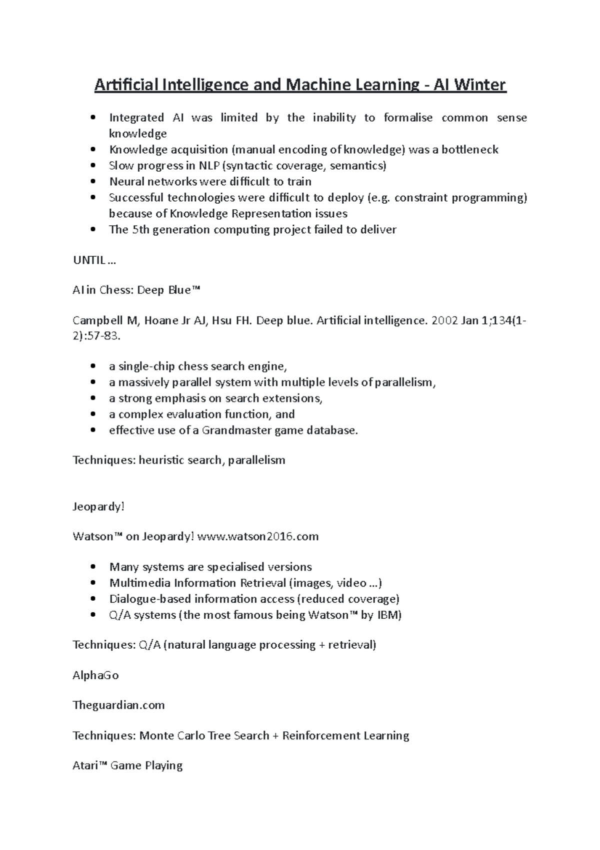 Artificial Intelligence And Machine Learning Ai Winter Constraint Programming Because Of