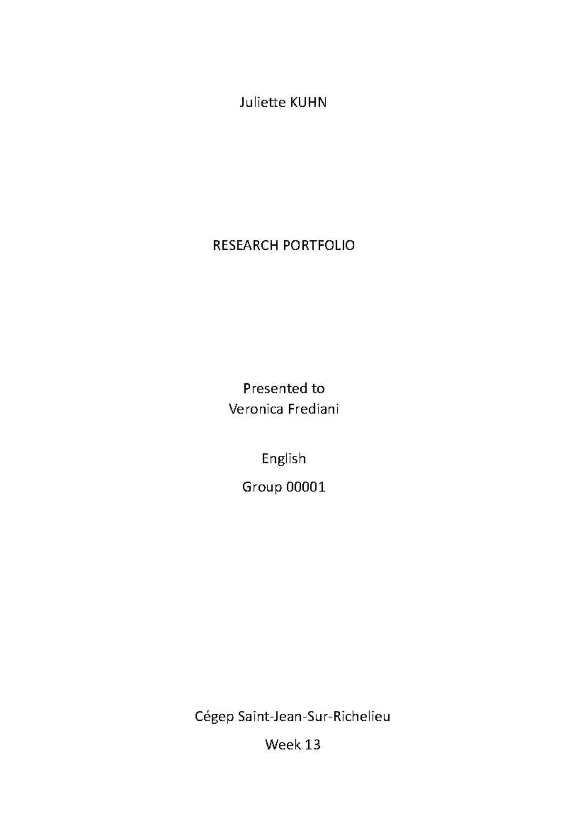 Portfolio-articles - article Portfolio - Juliette KUHN RESEARCH ...