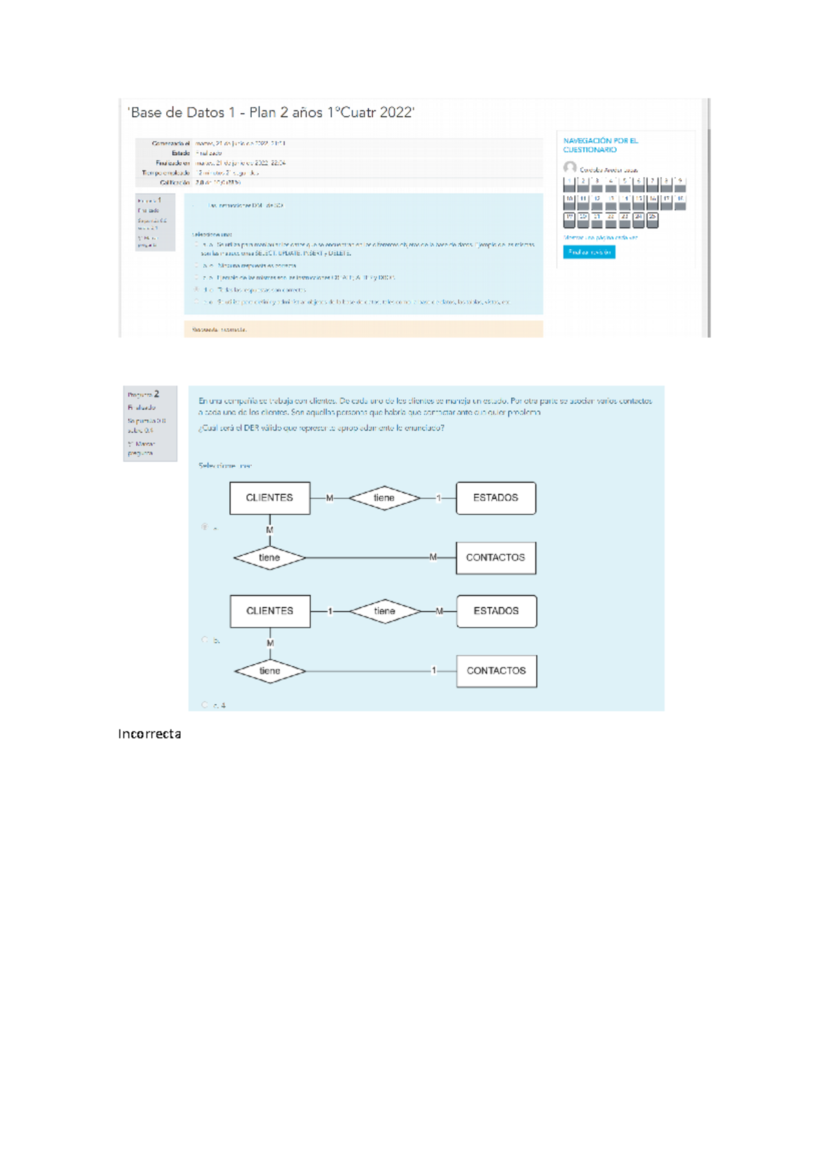 Examen base de datos 1 - Parallel and Distributed Programming and Cloud Technology - Studocu