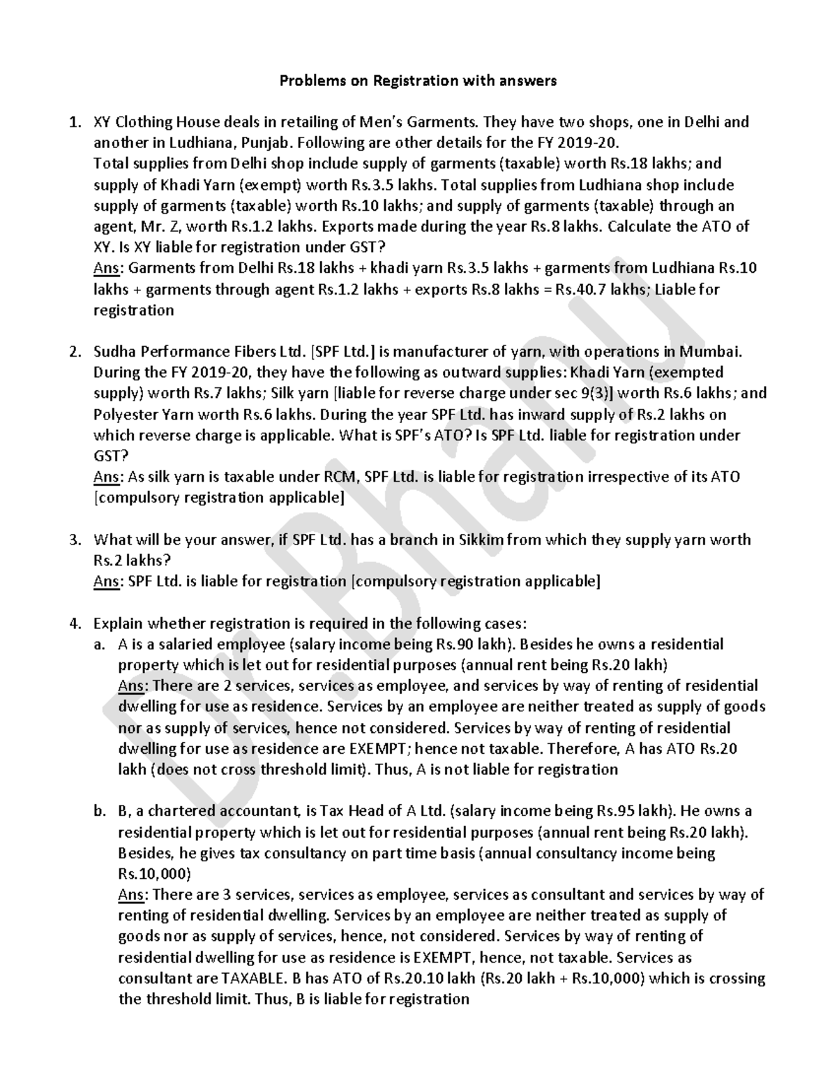 3c. Examples on Registration with answers - Problems on Registration ...
