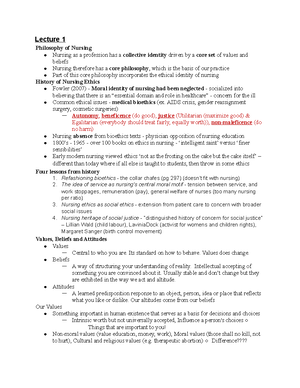 Personal Reflection on the CNO Code of Conduct - This reflection allows ...