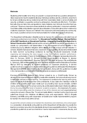 Mayang- Final- Portfolio - PREFACE Rationale This Work Immersion ...