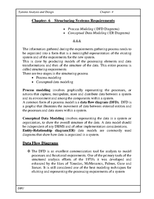 Chapter 6 Structuring Systems Requirements - Chapter- 6 Structuring Systems Requirements Process ...