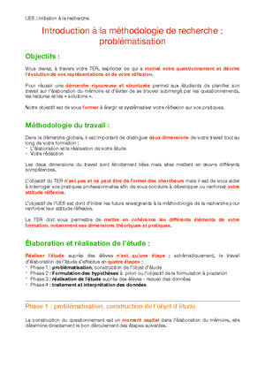 5 - Méthode quantitative - Méthode quantitative Enquête par ...
