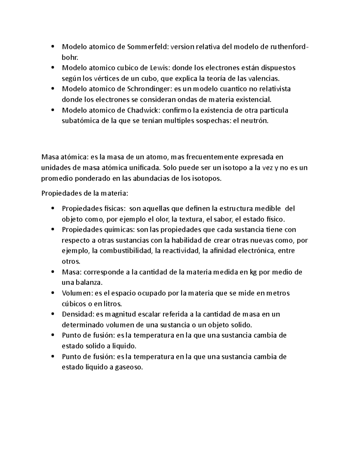 Modelo atomico de Sommerfeld - Modelo atomico cubico de Lewis: donde ...