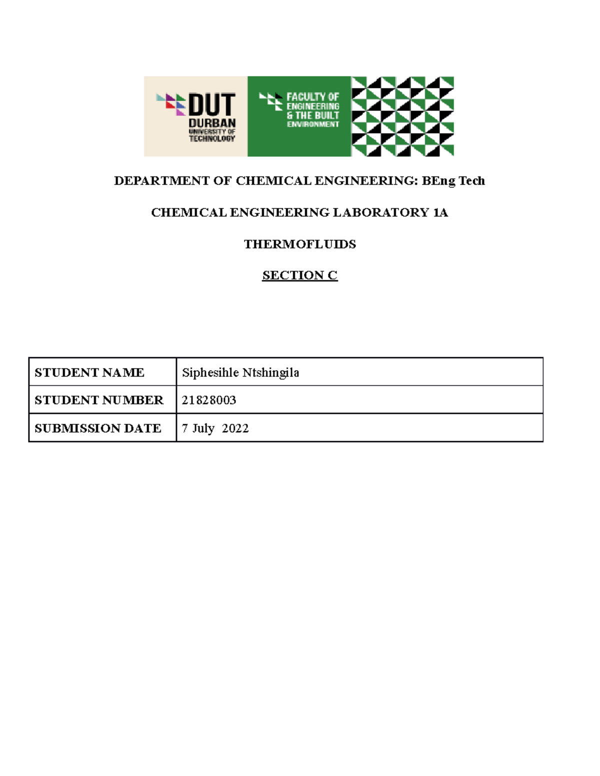 21828003 CELA 101 Thermofluids section c quiz - Copy - DEPARTMENT OF ...