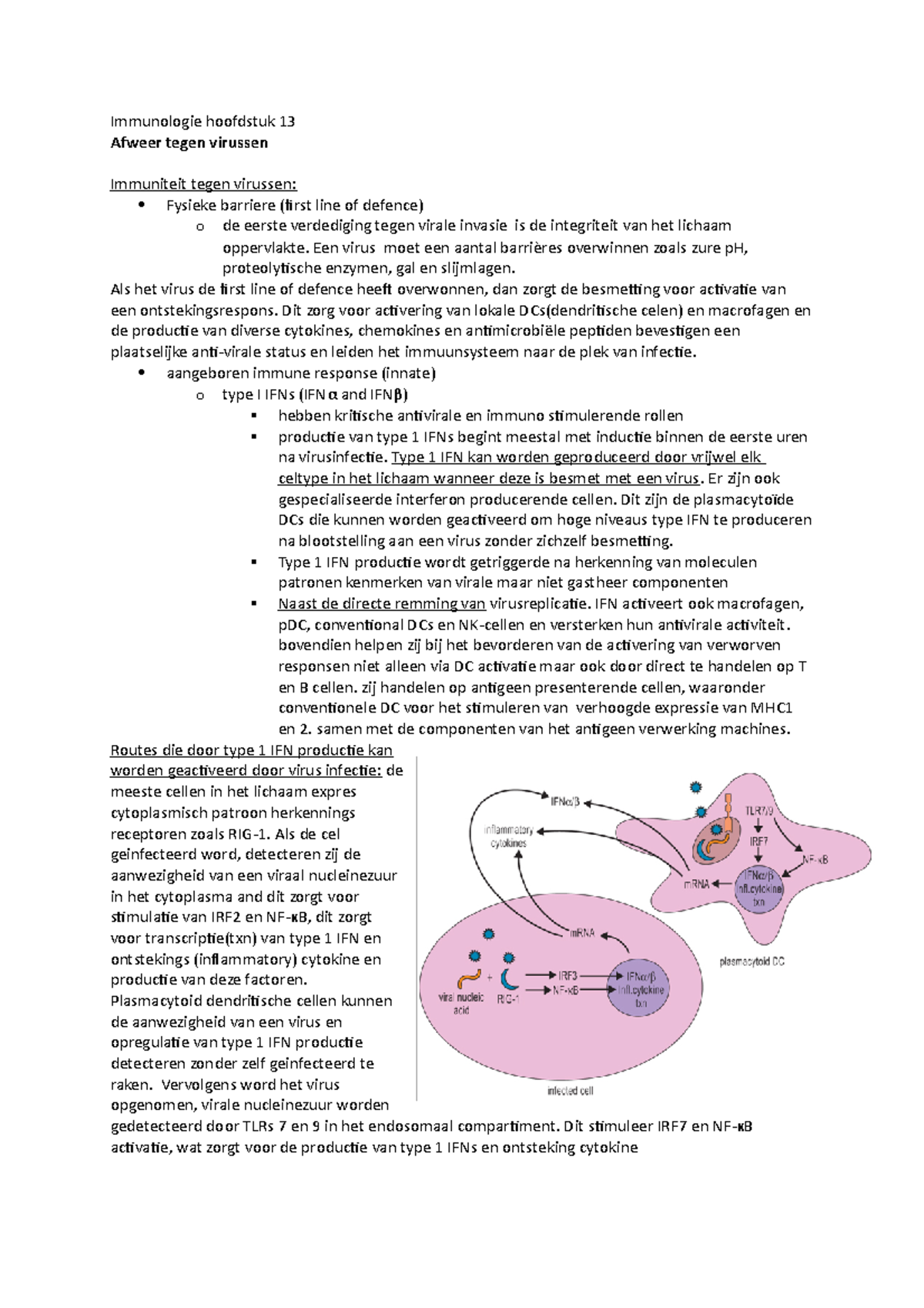 Samenvatting Immunologie hoofdstuk 13 - Immunologie hoofdstuk 13 Afweer ...