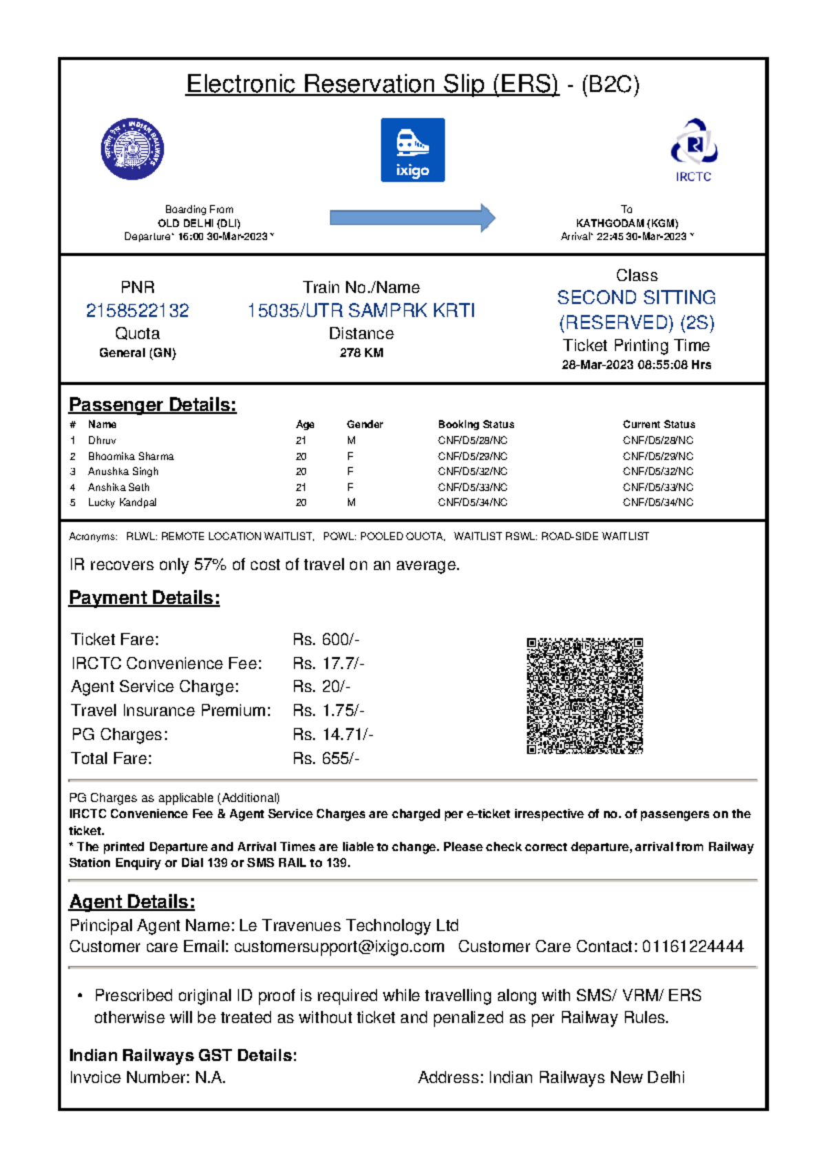 2158522132 - Good reference for your answer - Electronic Reservation ...