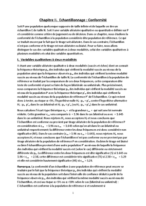 échantillonnage et estimation s3 - Exercices corrigés en Echantillonnage et Estimation Exercice ...