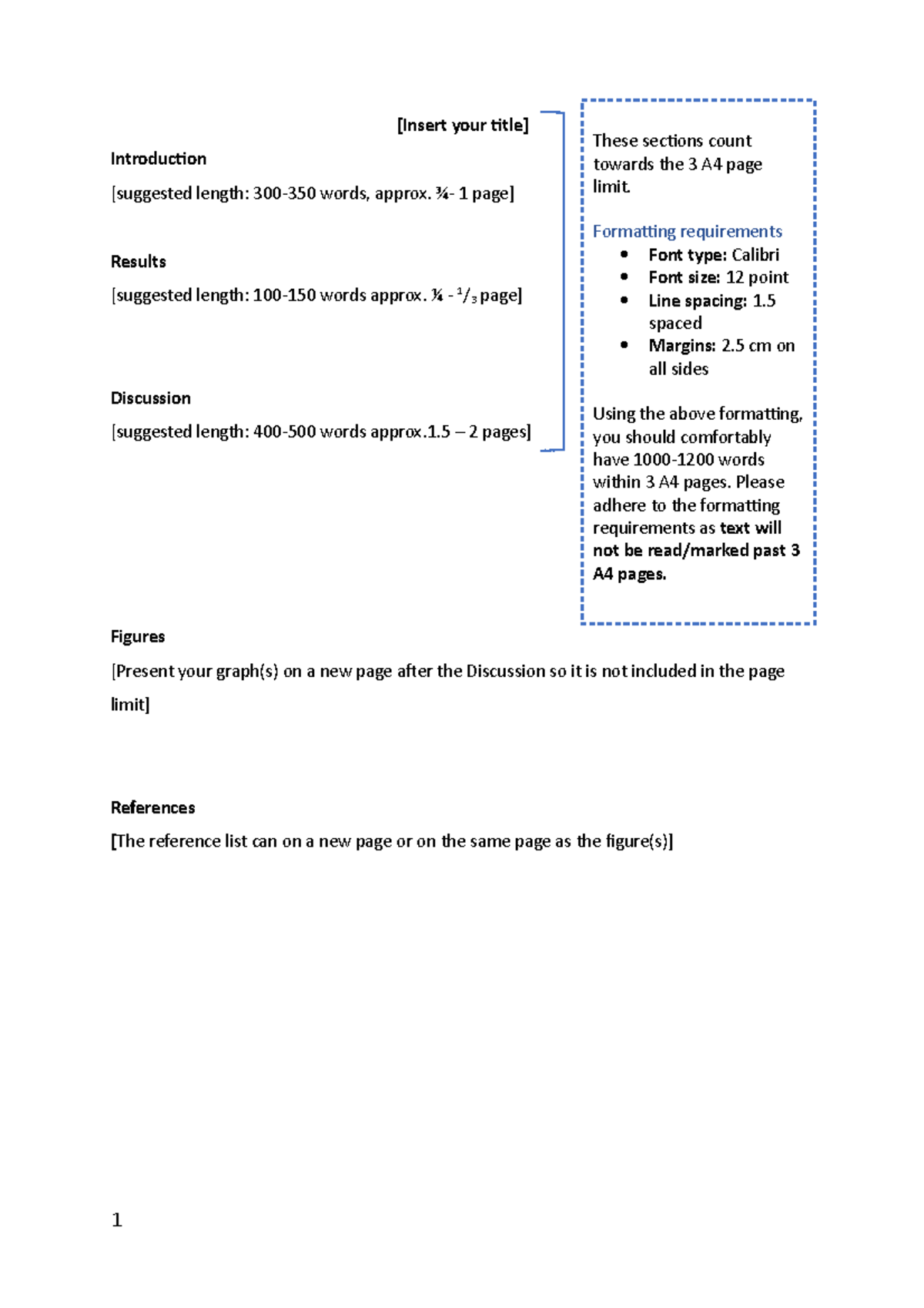 Scientific report template 2022 - [Insert your title] Introduction ...