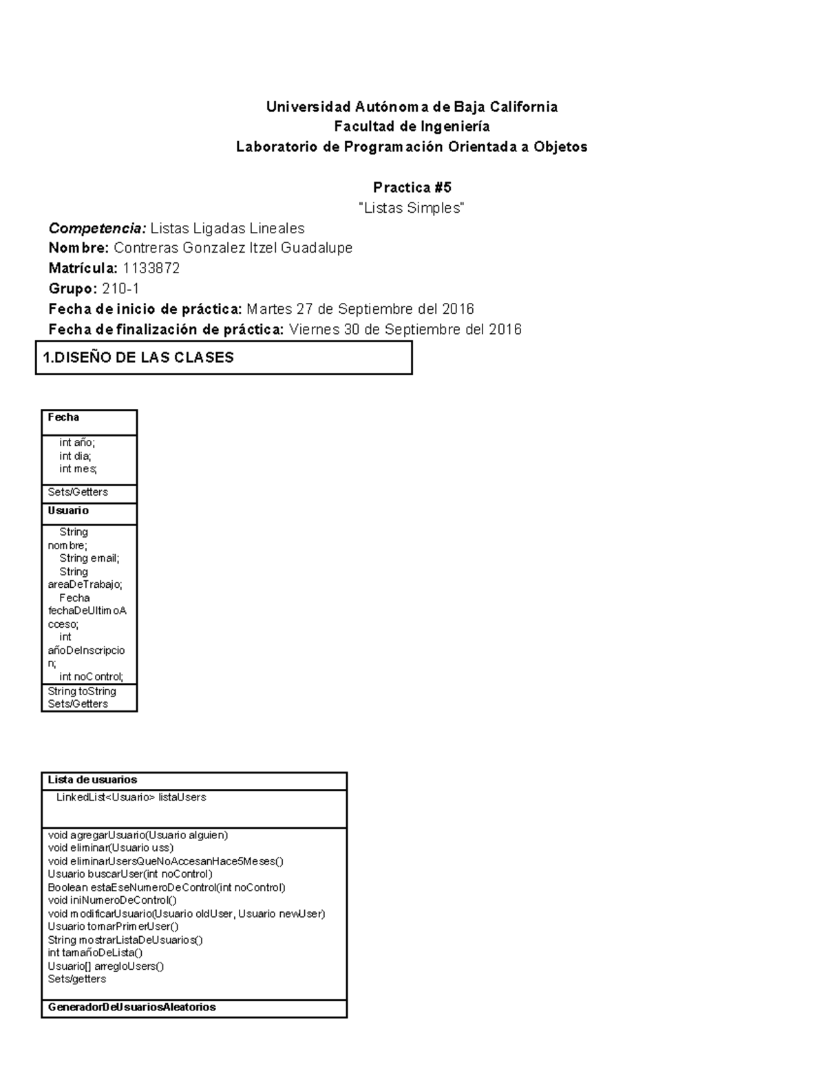 Algoritmos Practica 5 Algoritmos de Ordenación - Universidad de Baja ...
