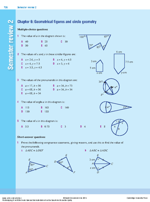 Practice - Cambridge Mathematics Extension 1 Year 11 Assessment ...