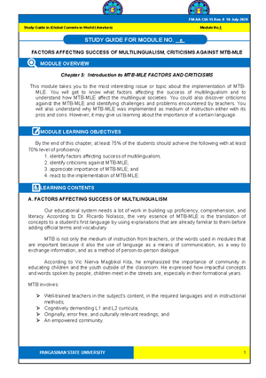 Teaching PE AND Health IN THE Elementary Grades Module - Pangasinan ...