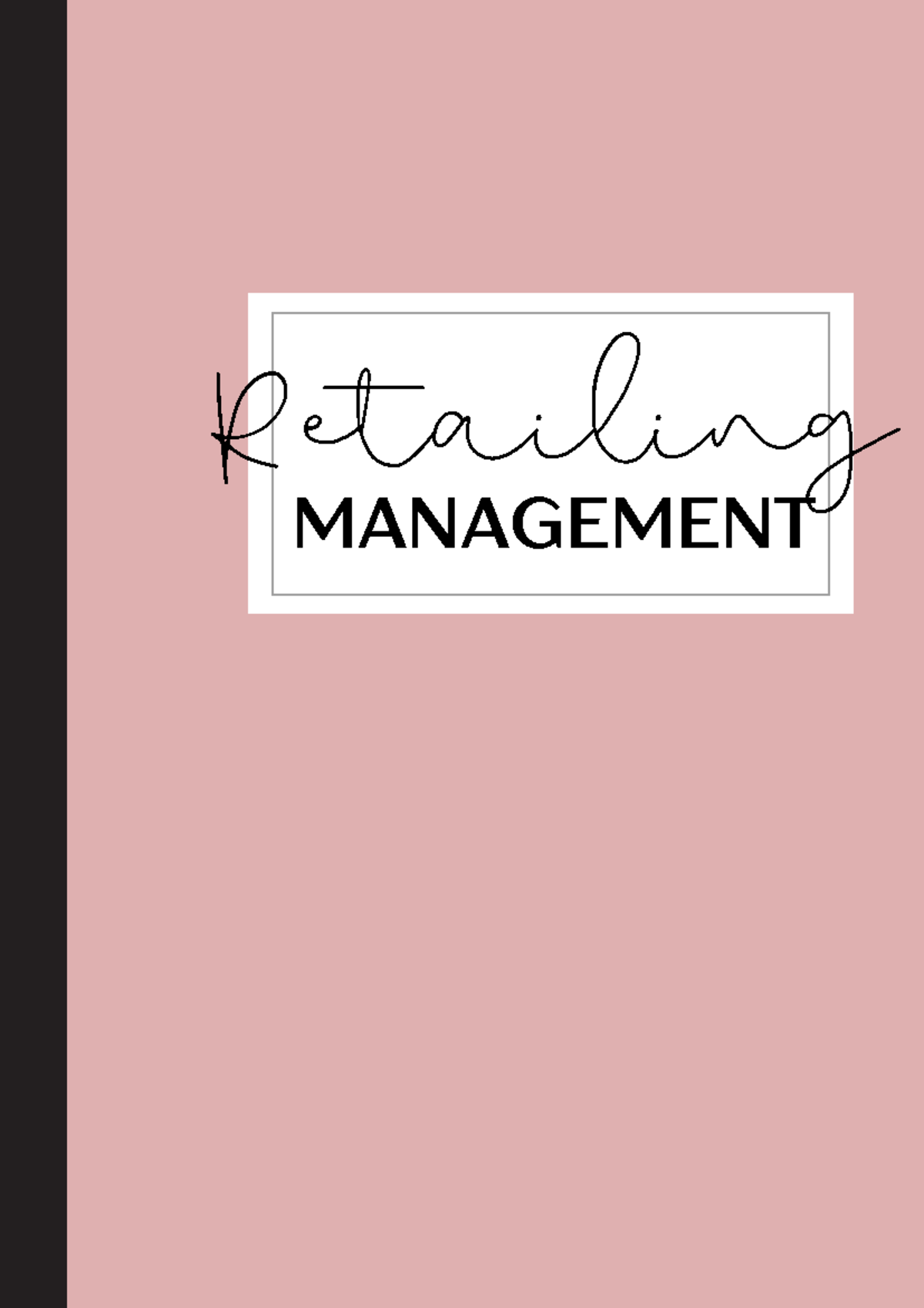 Retail & opman - Retailing MANAGEMENT ####### Multichannel ...