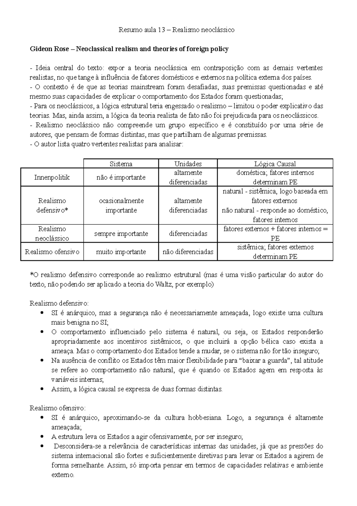 Aula 13 - Realismo neoclássico - Resumo aula 13 – Realismo neoclássico ...